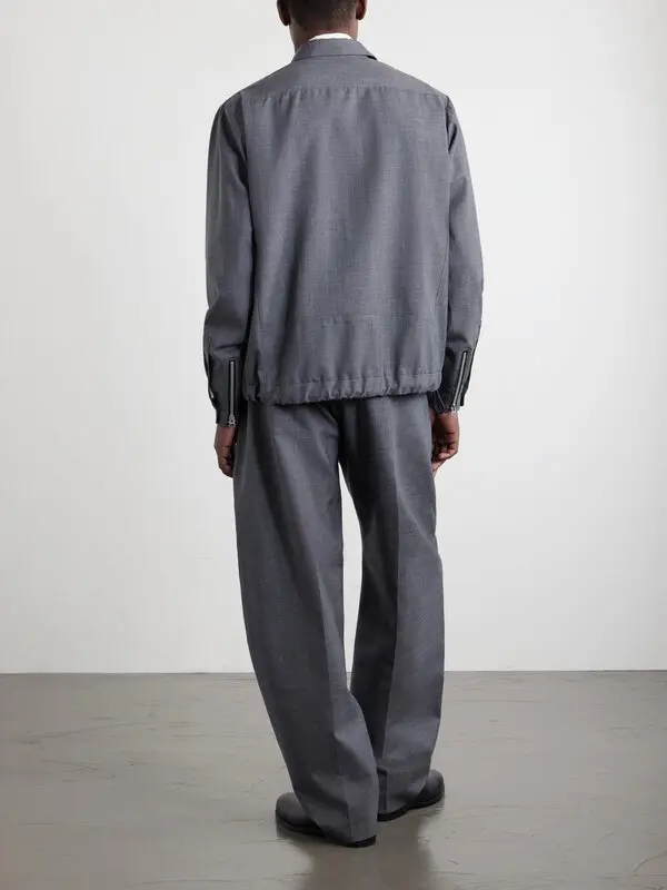 Sacai Woven Blouson Jacket