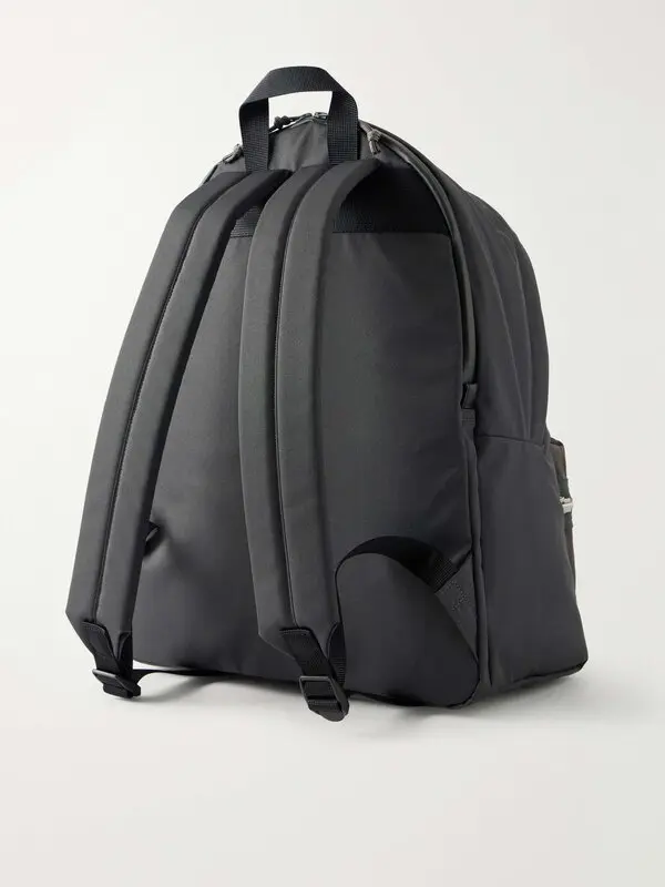 Sacai Logo-appliquéd Shell Backpack