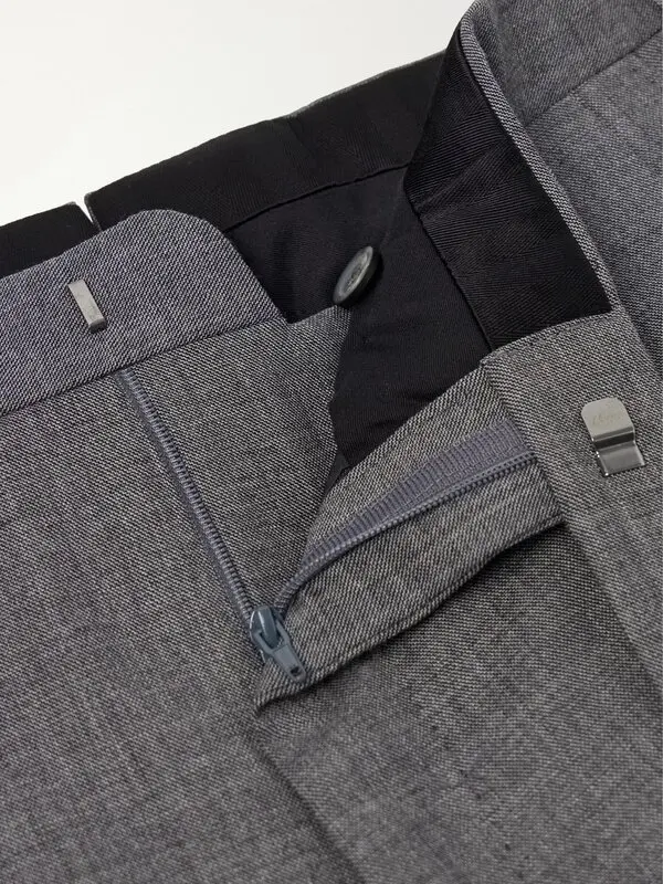 Brioni Straight-leg Wool-twill Suit Trousers
