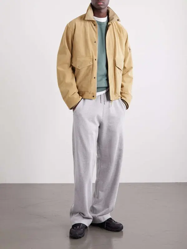 Stone Island Garment-dyed Cotton-fleece Sweatshirt