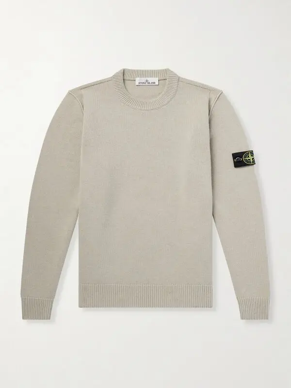Stone Island Wool-blend Sweater - Neutrals