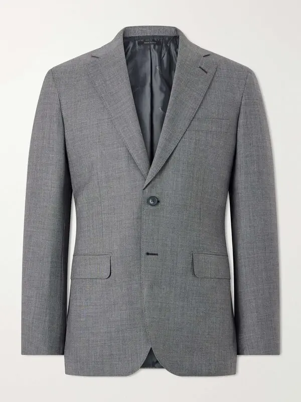 Brioni Plume Wool-twill Suit Jacket