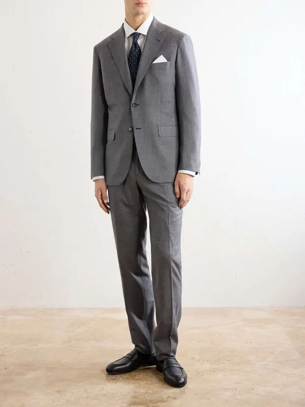 Brioni Plume Wool-twill Suit Jacket