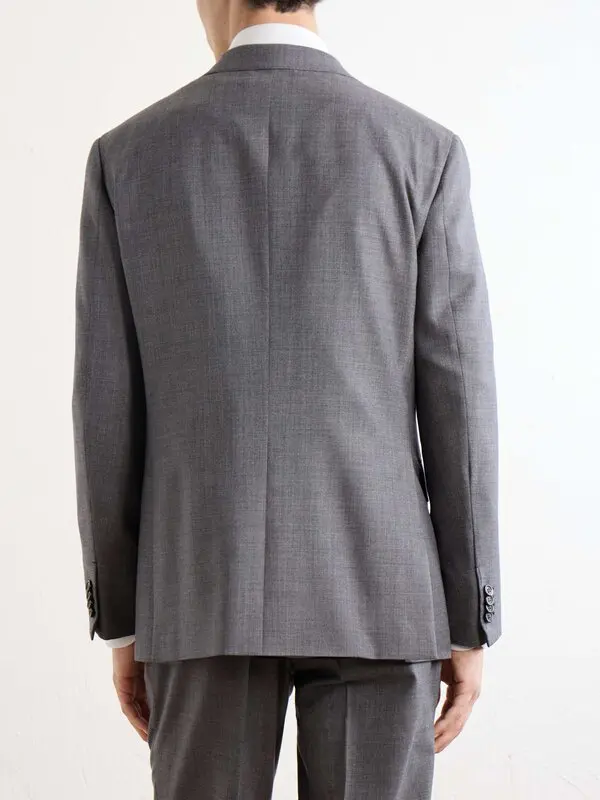 Brioni Plume Wool-twill Suit Jacket