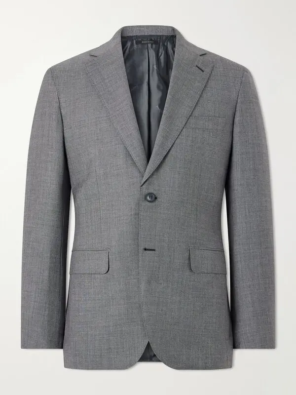Brioni Plume Wool-twill Suit Jacket