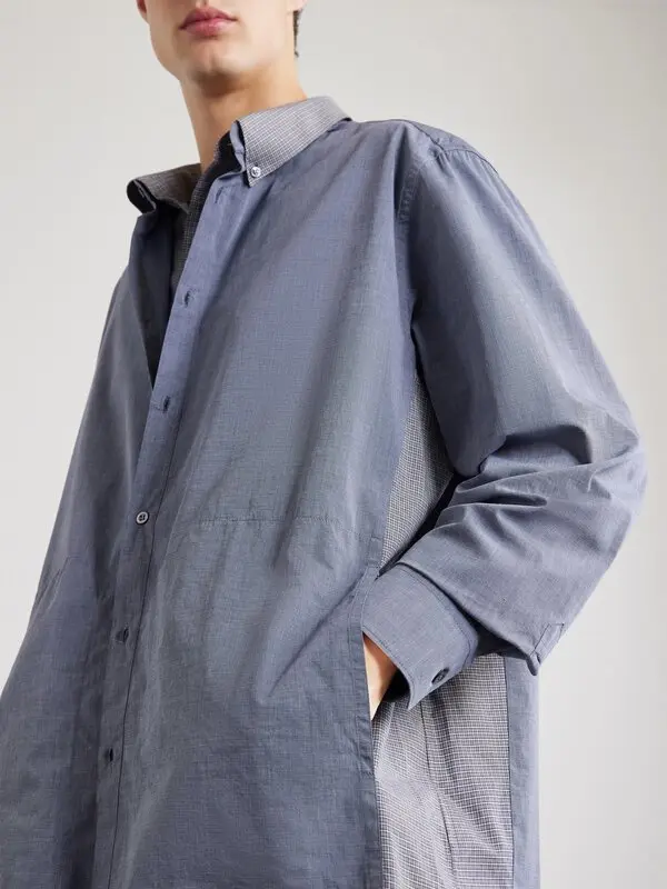 MAISON MARGIELA Double Checked Cotton-poplin Shirt