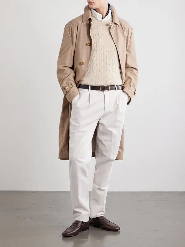 Ralph Lauren Purple Label Cashmere Cable-knit Sweater