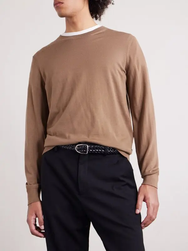 TOM FORD Fine-gauge Wool Crewneck Sweater