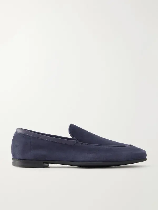 John Lobb Tyne Ii Suede Loafers