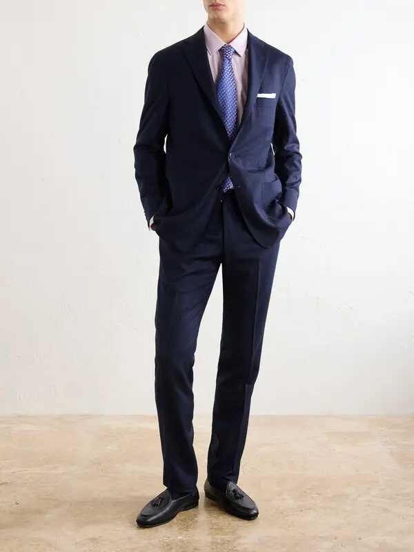 Kiton Virgin Wool Suit Jacket