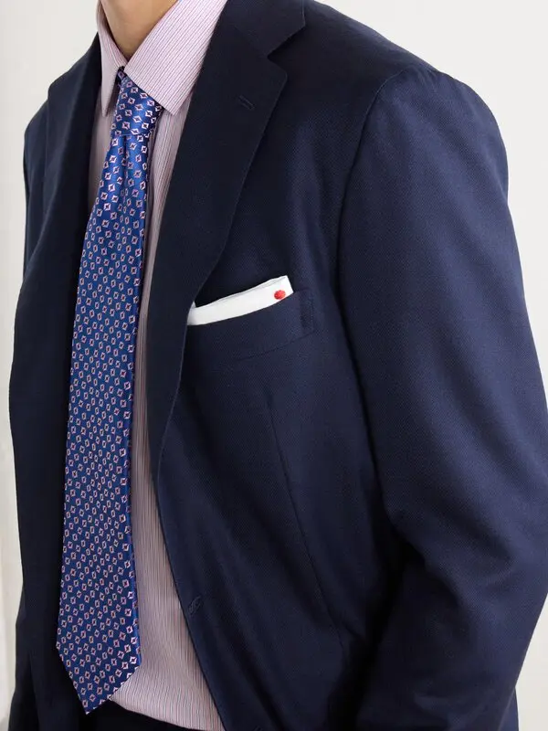 Kiton Virgin Wool Suit Jacket