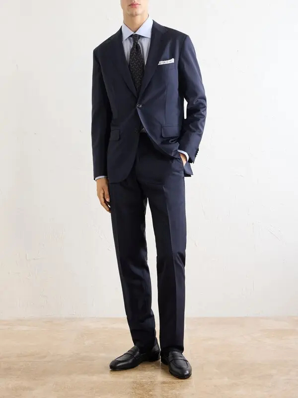Brioni Plume Wool And Mohair-blend Suit Jacket