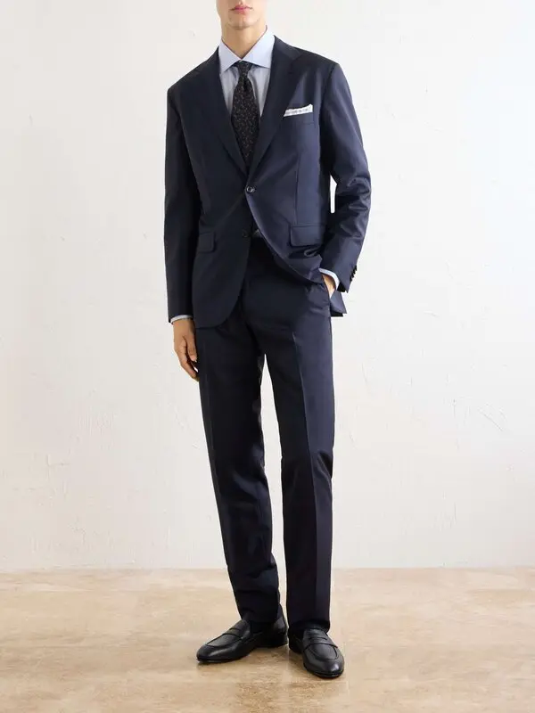 Brioni Plume Wool And Mohair-blend Suit Jacket