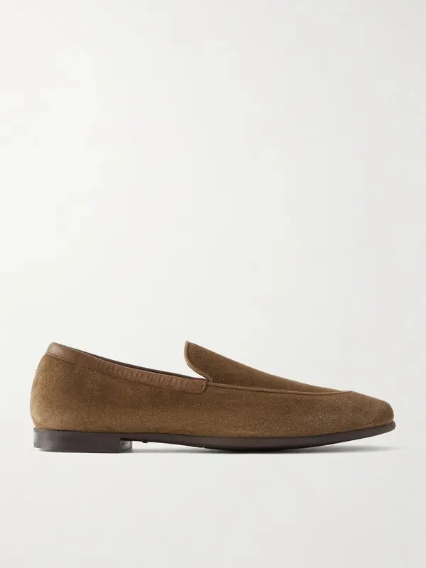 John Lobb Tyne Ii Suede Loafers