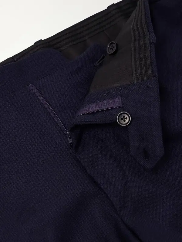 Kiton Straight-leg Virgin Wool Trousers