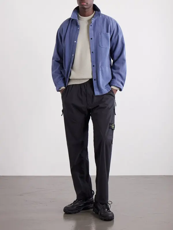 Stone Island Straight-leg Shell Trousers