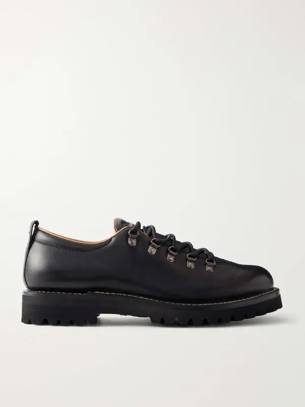 Church's Snow Leather Hiking Boots - Black