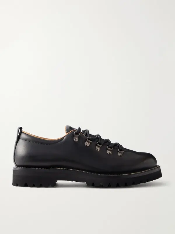 Church's Leather Hiking Boots - Black