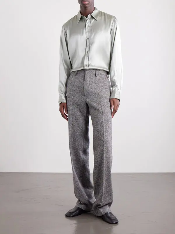 Dries Van Noten Panvel Wool-twill Trousers