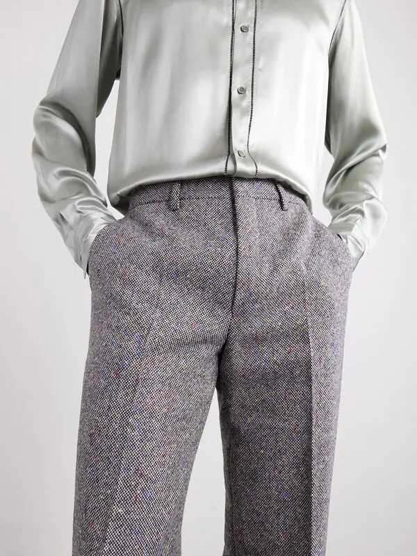 Dries Van Noten Panvel Wool-twill Trousers