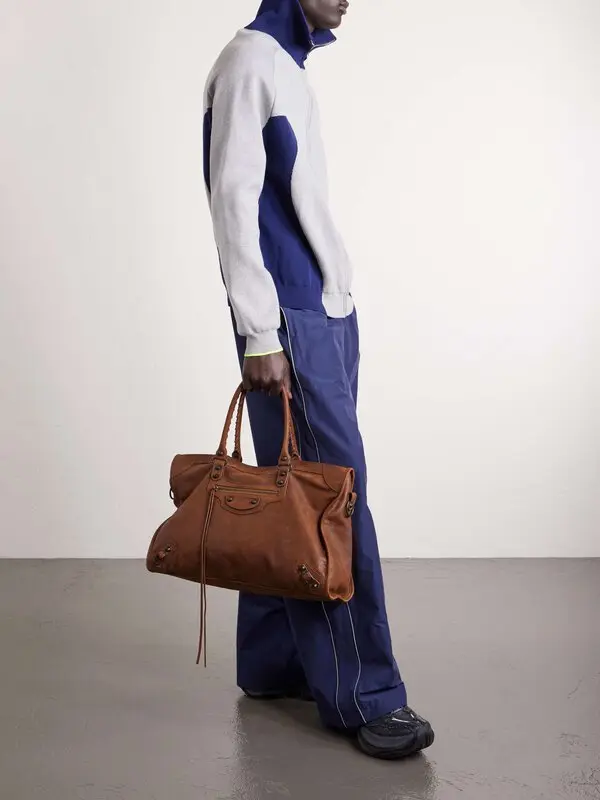 Balenciaga Le City Large Leather Tote Bag