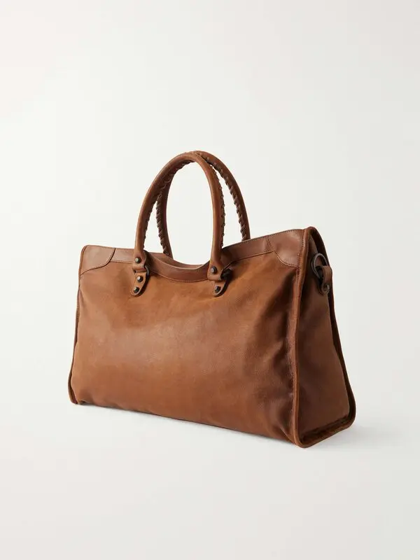 Balenciaga Le City Large Leather Tote Bag