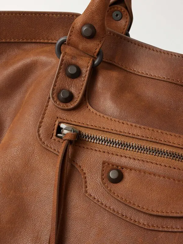 Balenciaga Le City Large Leather Tote Bag