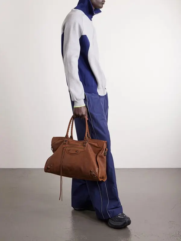 Balenciaga Le City Large Leather Tote Bag