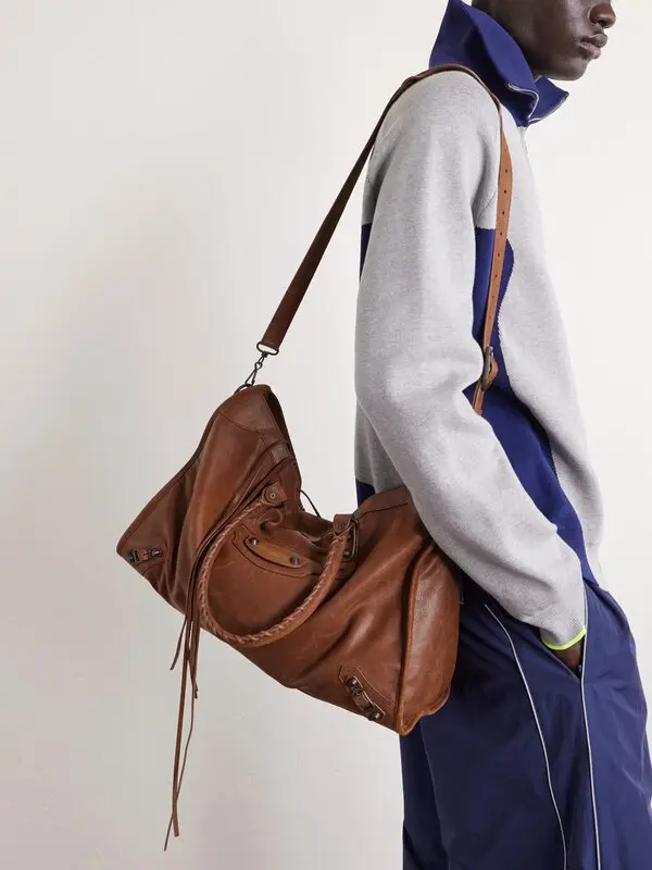 Balenciaga Le City Large Leather Tote Bag