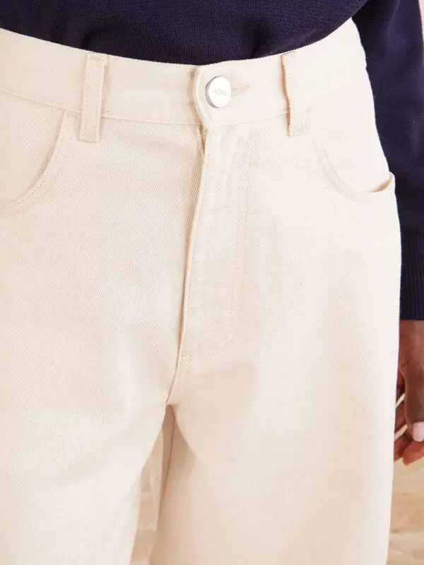 RÓHE Berber Barrel-leg Jeans