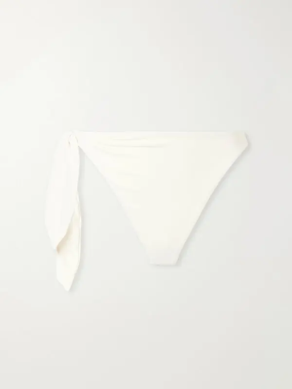 Magda Butrym Stretch-jersey Bikini Briefs - Neutrals