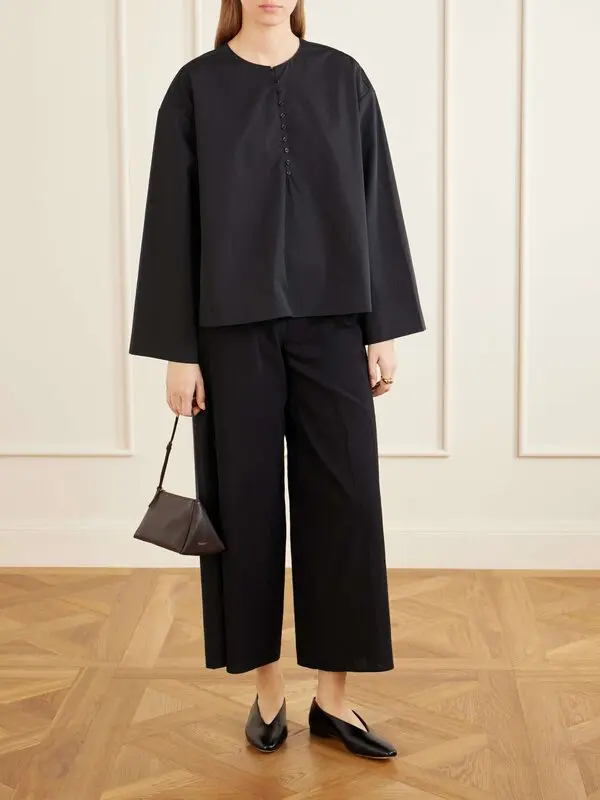 KALLMEYER Marguerite Cotton-poplin Blouse