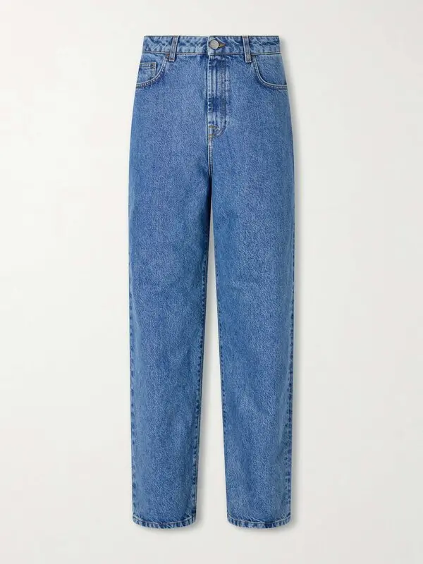 RÓHE Bruun Wide-leg Jeans - Blue