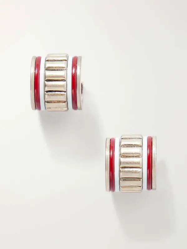 ROXANNE ASSOULIN The Crimp Chubby -tone Earrings - Gold