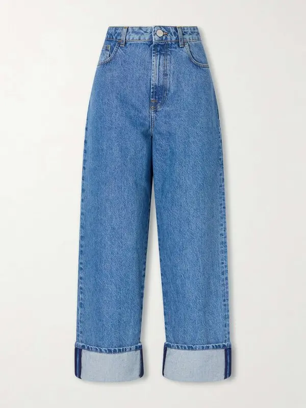 RÓHE Rixt Wide-leg Jeans - Blue