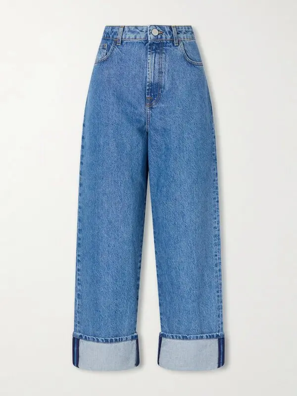 RÓHE Rixt Wide-leg Jeans - Blue