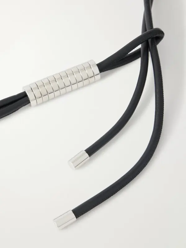 KALLMEYER Embellished Leather Belt - Black