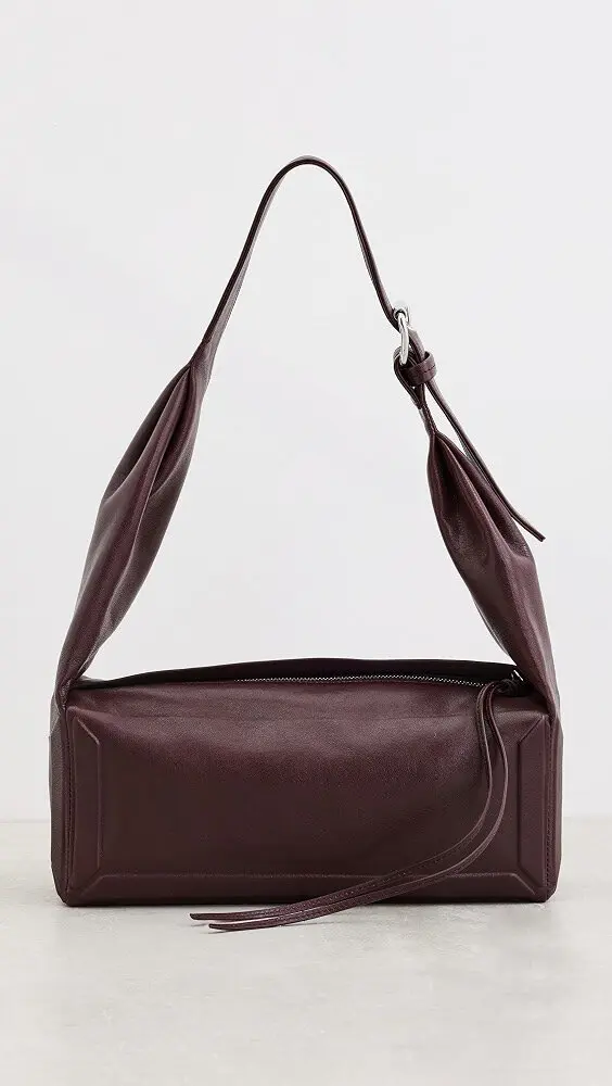MAISON MARGIELA East West Medium Box Bag - Bordeaux