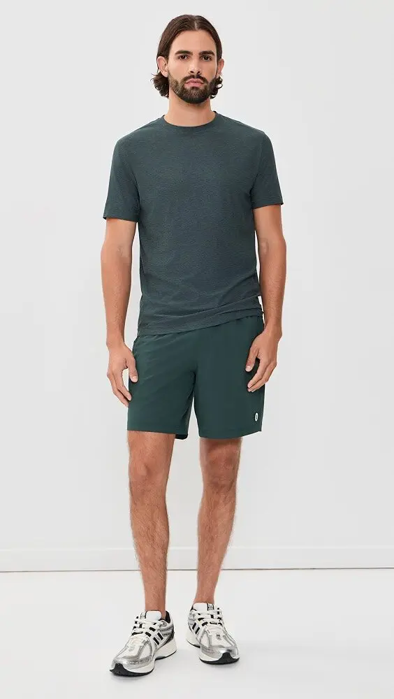 Vuori Strato Tech Tee - Hemlock Heather