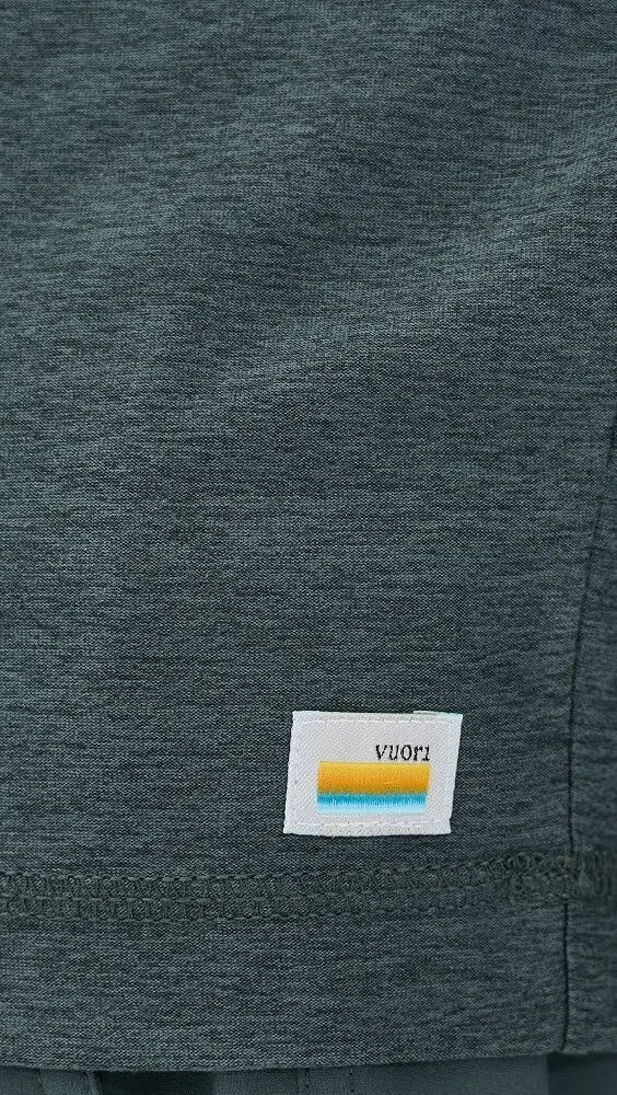 Vuori Strato Tech Tee - Hemlock Heather