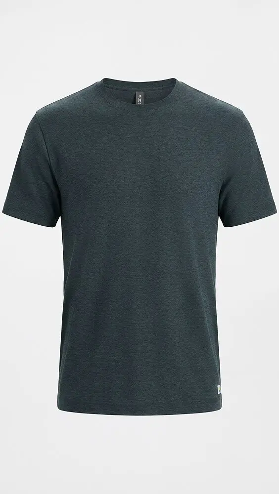 Vuori Strato Tech Tee - Hemlock Heather