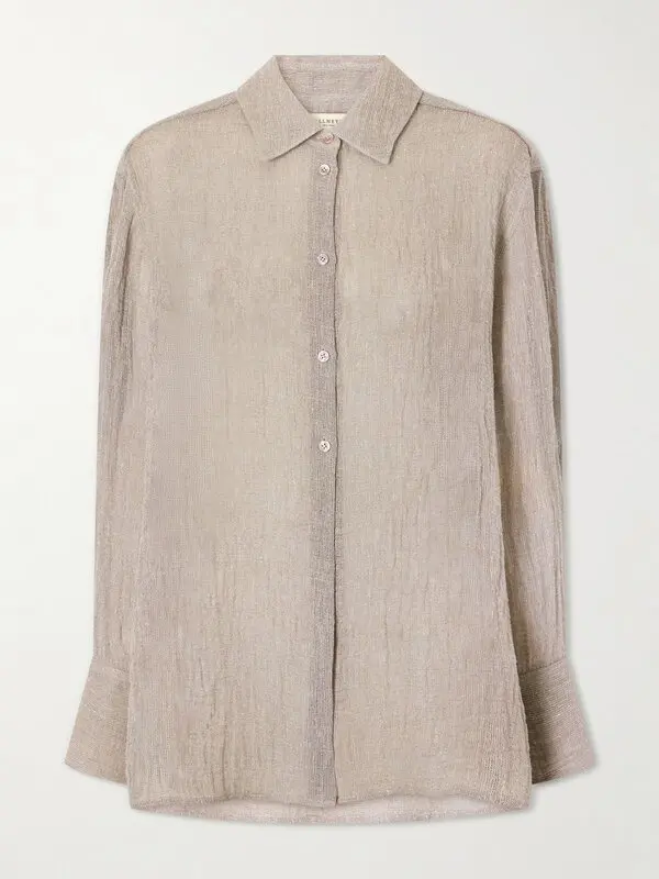 KALLMEYER Mollie Linen-blend Shirt