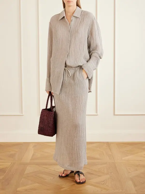 KALLMEYER Mollie Linen-blend Shirt