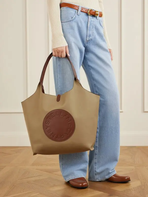 Stella McCartney Logo-embossed Reversible Tote