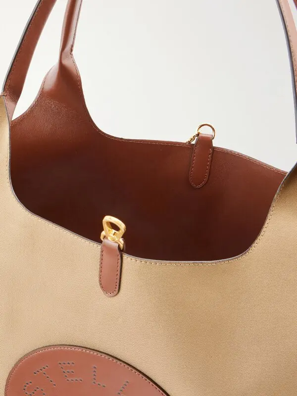 Stella McCartney Logo-embossed Reversible Tote