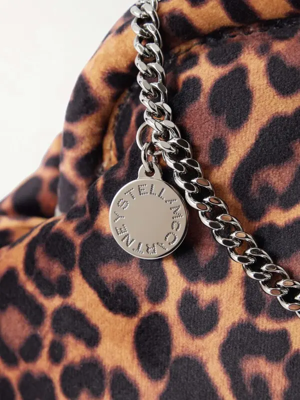 Stella McCartney Falabella Velvet Clutch