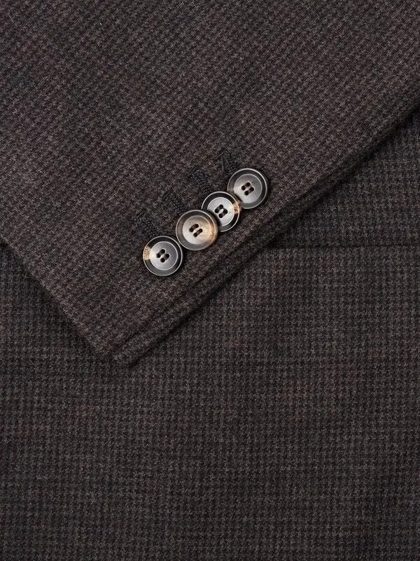 Brioni Houndstooth Cashmere Blazer