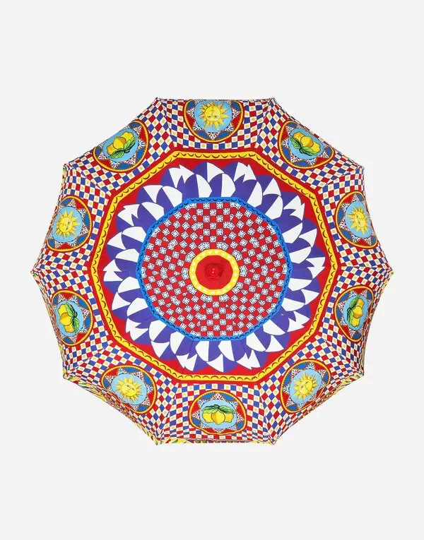 Dolce & Gabbana Outdoor Patio Umbrella With High-definition Print