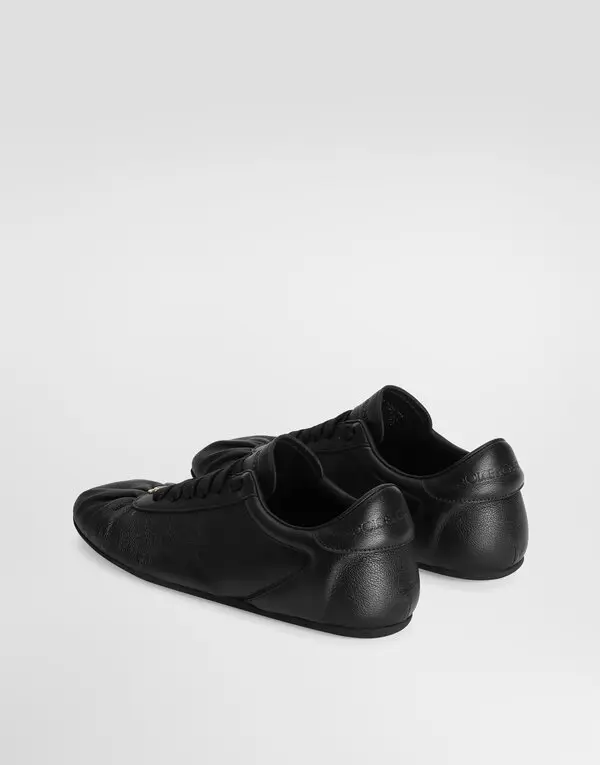 Dolce & Gabbana Soft Ballet Sneakers In Calfskin