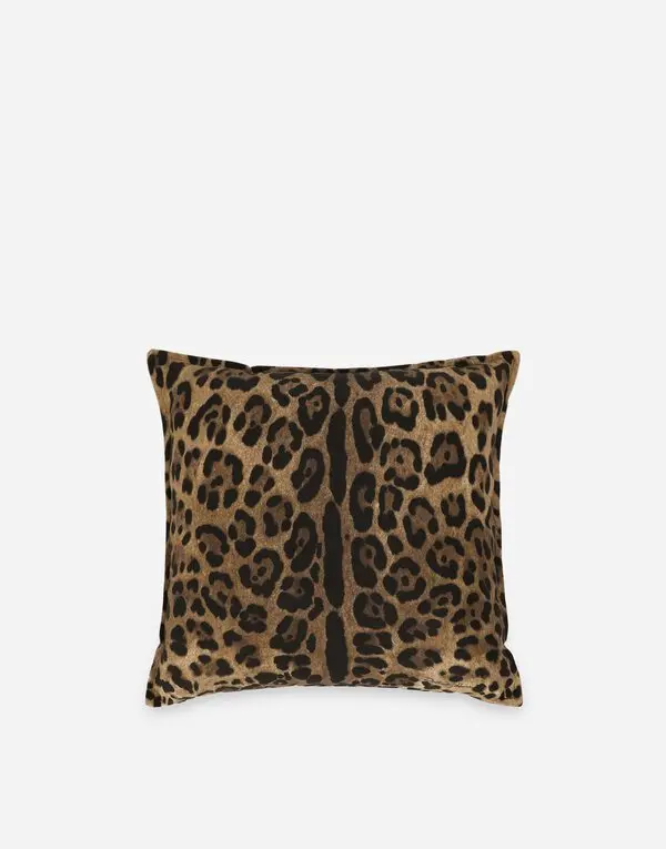 Dolce & Gabbana Leopard Print Outdoor Cushion
